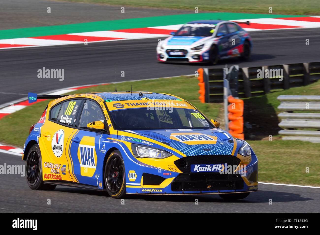 Championship Winner Ashley Sutton - Napa Racing UK - driving Ford Focus ...