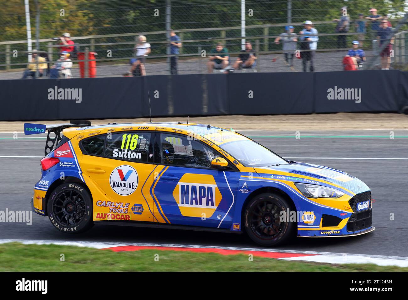 Championship Winner Ashley Sutton - Napa Racing UK - driving Ford Focus ...