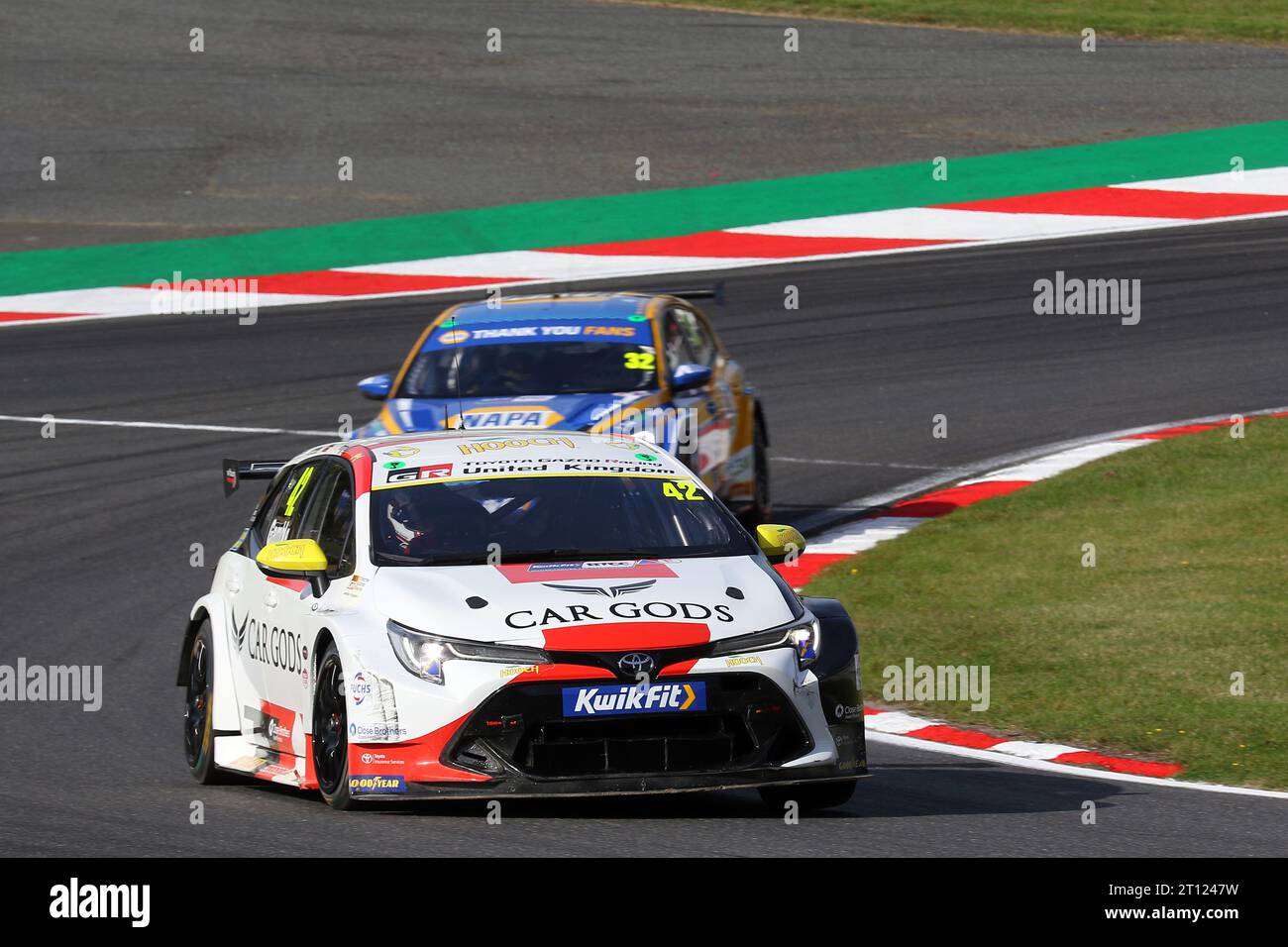 George Gamble - Toyota Gazoo Racing UK - driving Toyota Corolla GR ...