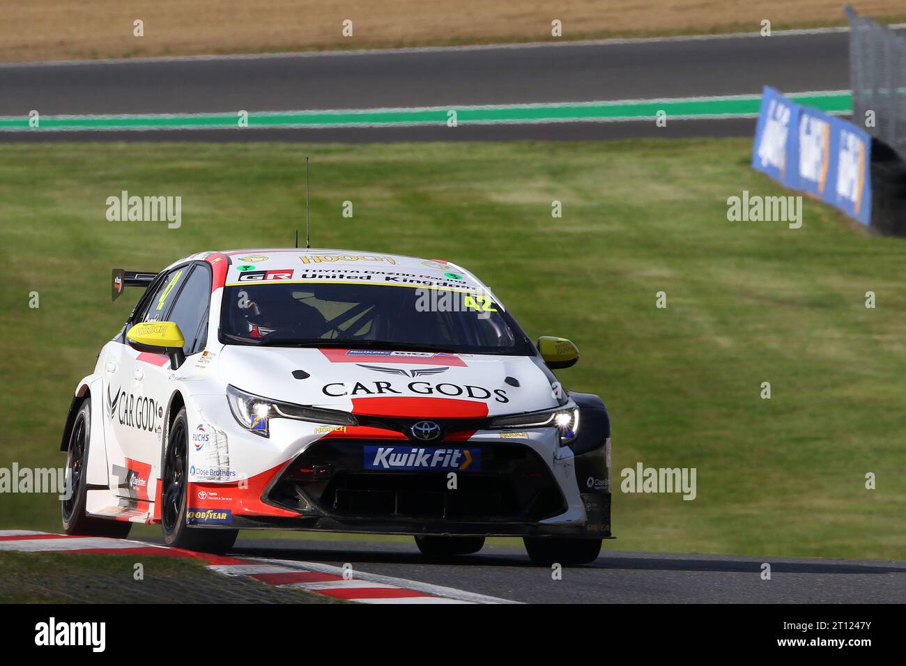 George Gamble - Toyota Gazoo Racing UK - driving Toyota Corolla GR ...