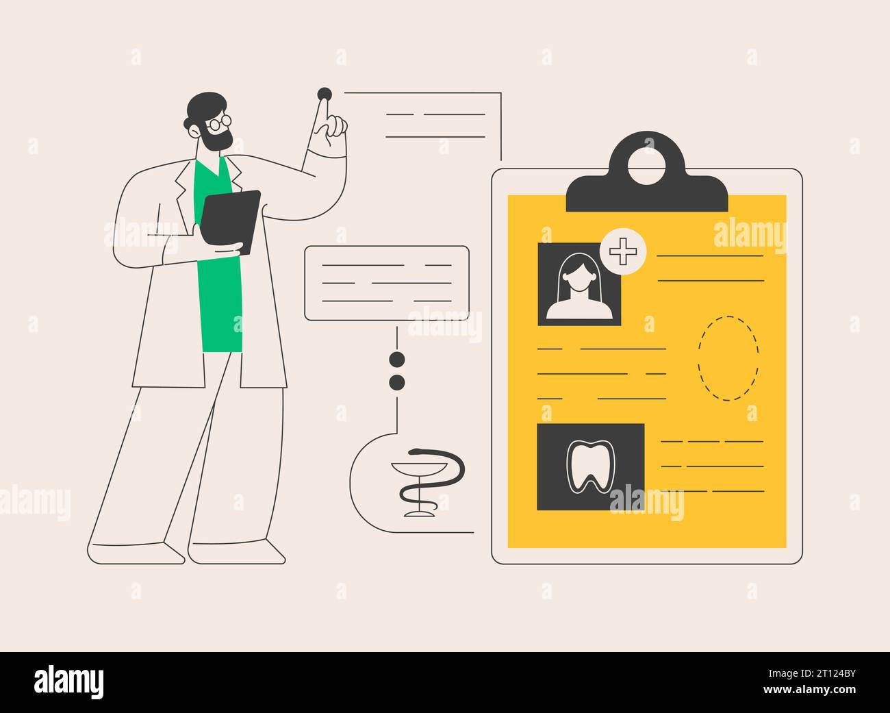 Green card patient icon hi-res stock photography and images - Alamy