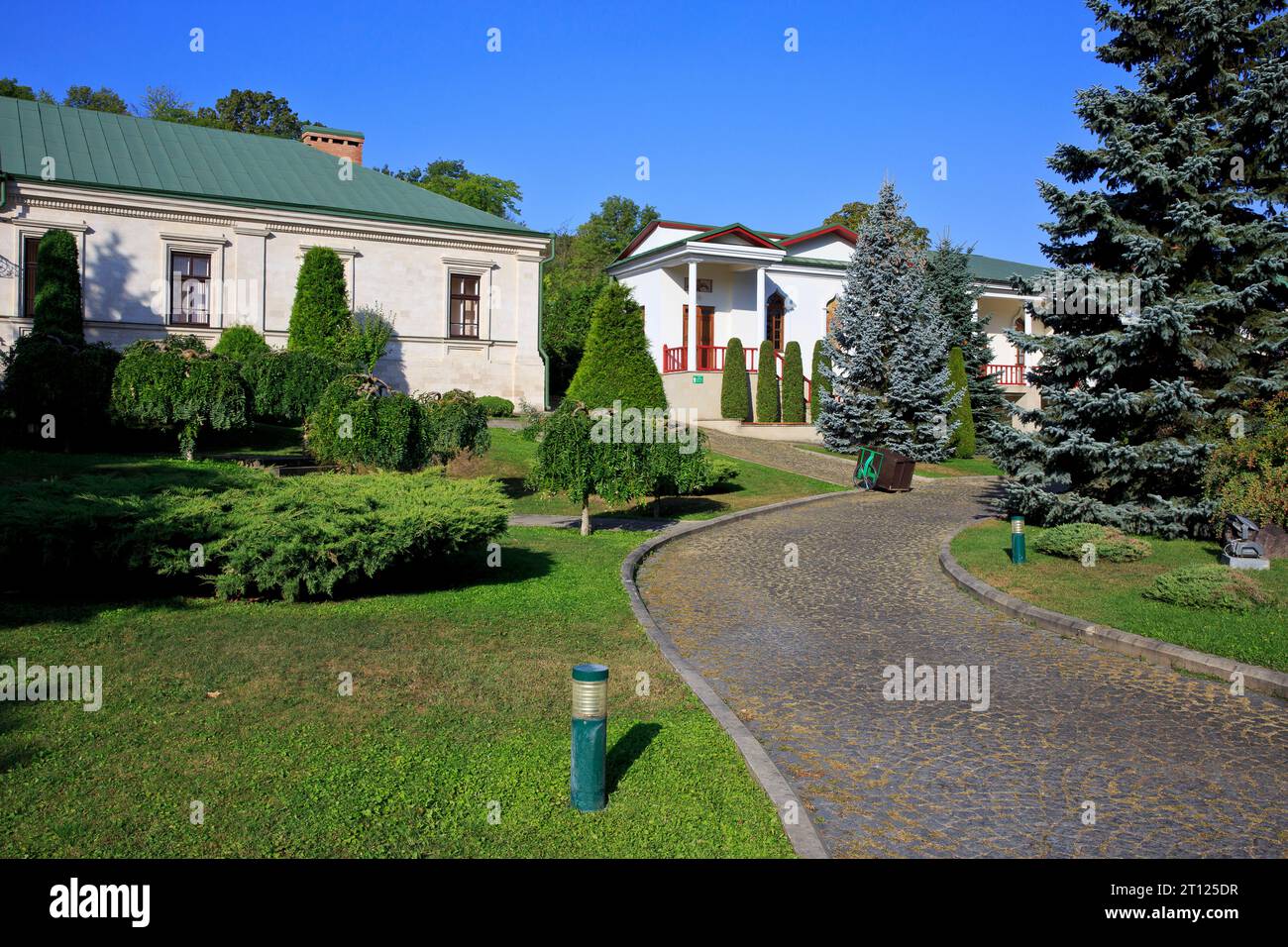 The living quarters of the priests at Curchi Monastery (founded in 1773 ...