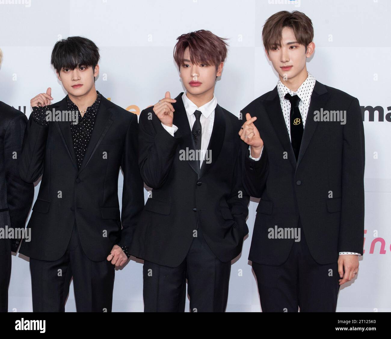 Incheon, South Korea. 10th Oct, 2023. South Korean boy band Xikers, attend a red carpet during ...