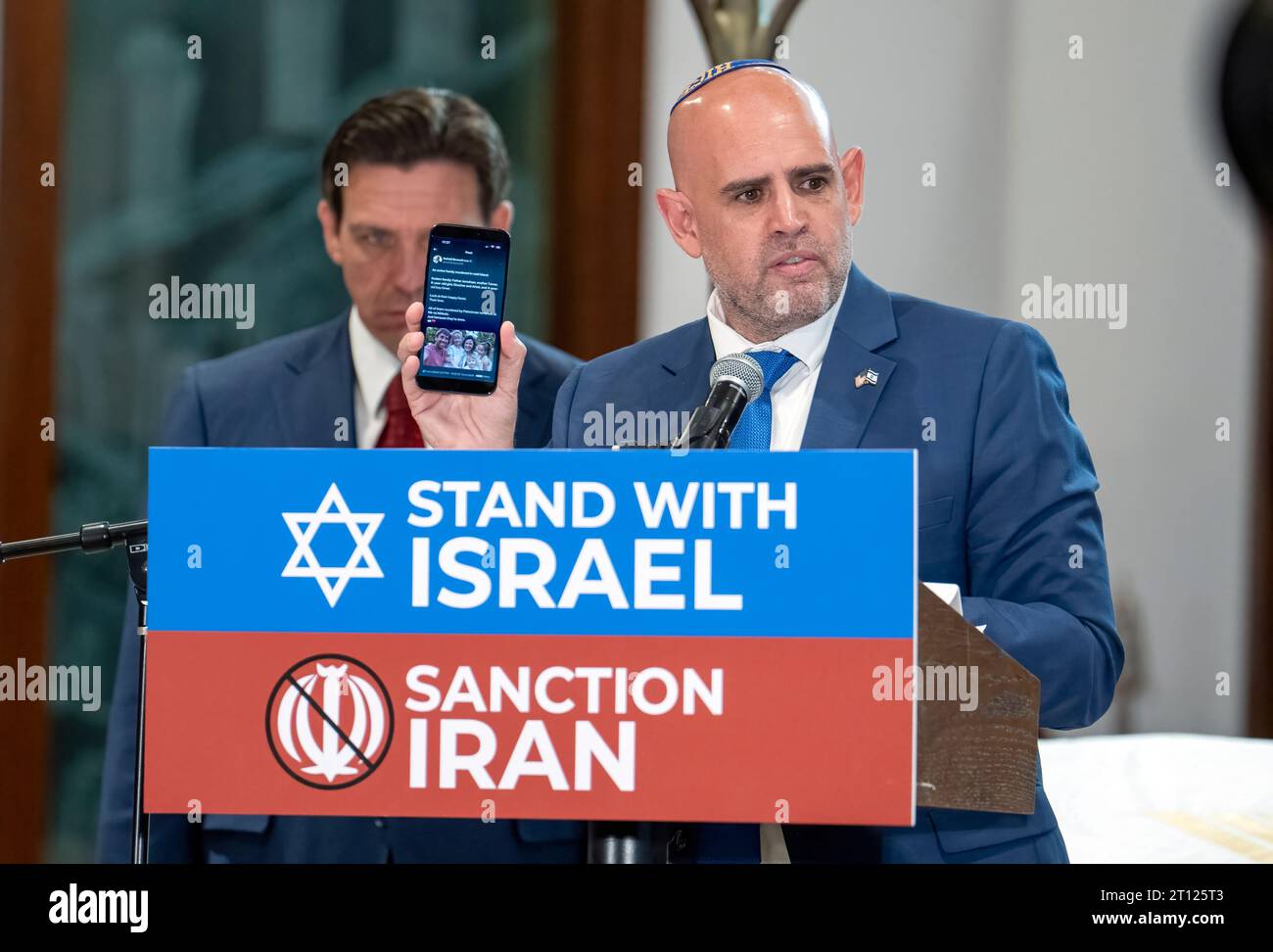 Surfside, Florida, USA. 10th Oct, 2023. Standing next to Florida ...