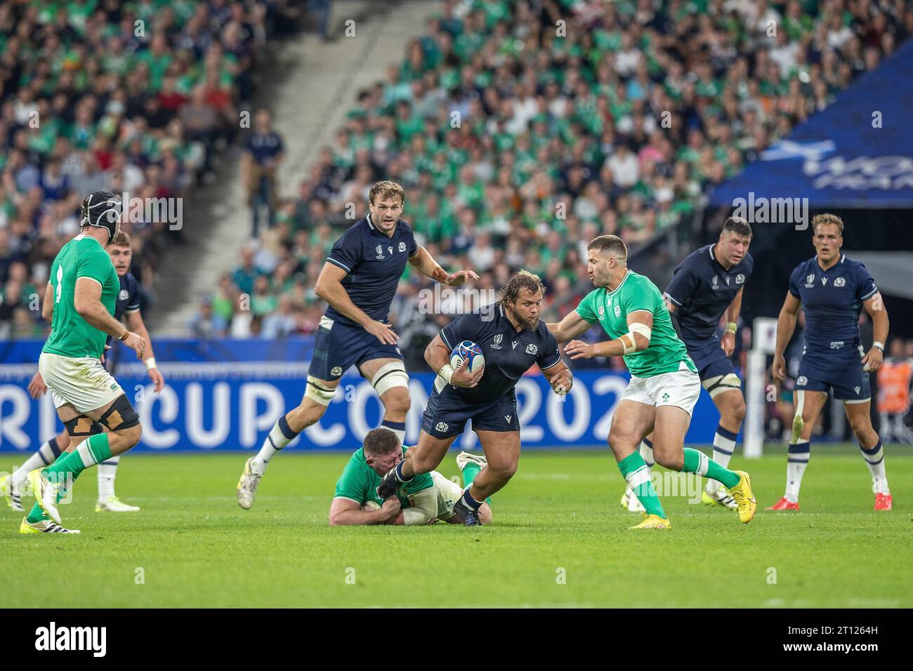 (C) Denis TRASFI / MAXPPP - au Stade de France le 07-10-2023 - Match de ...