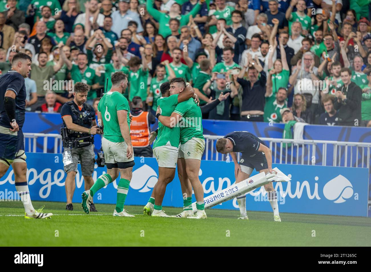 (C) Denis TRASFI / MAXPPP - au Stade de France le 07-10-2023 - Match de ...