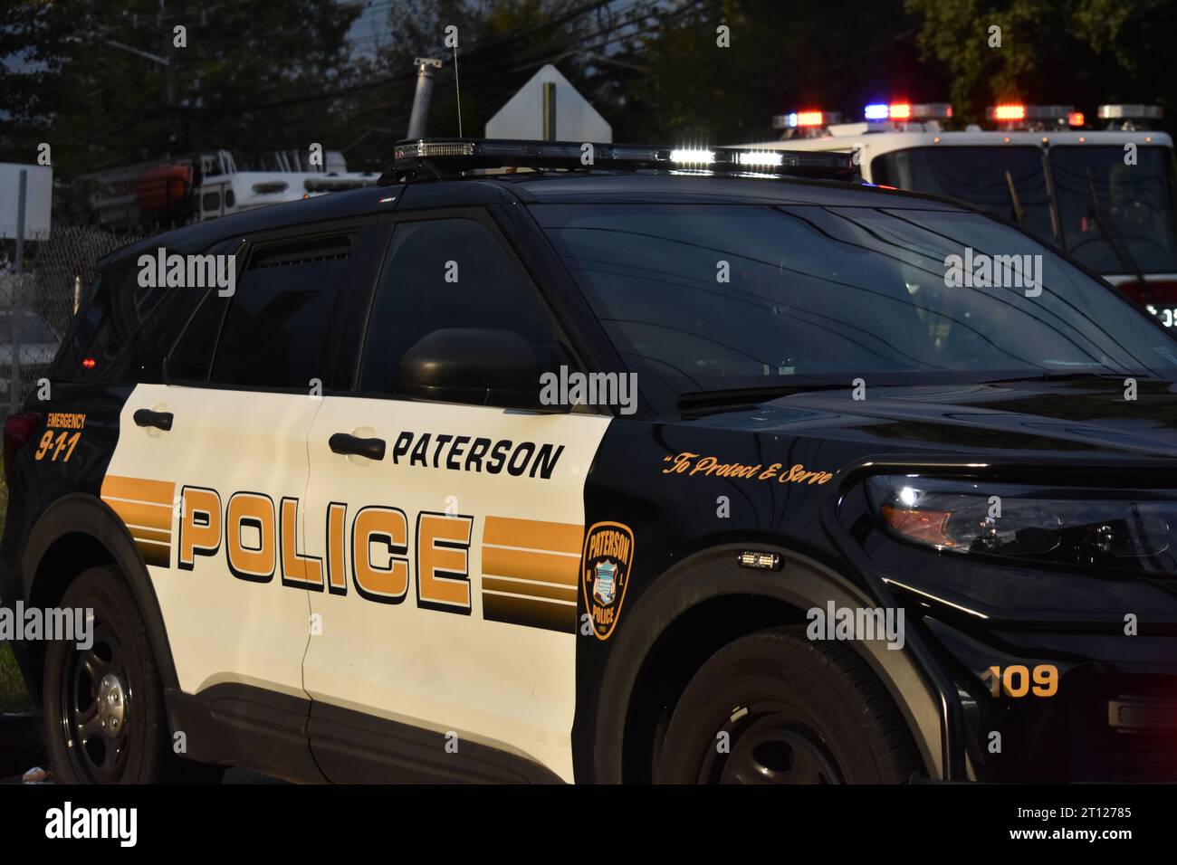 Paterson police officials hi-res stock photography and images - Alamy