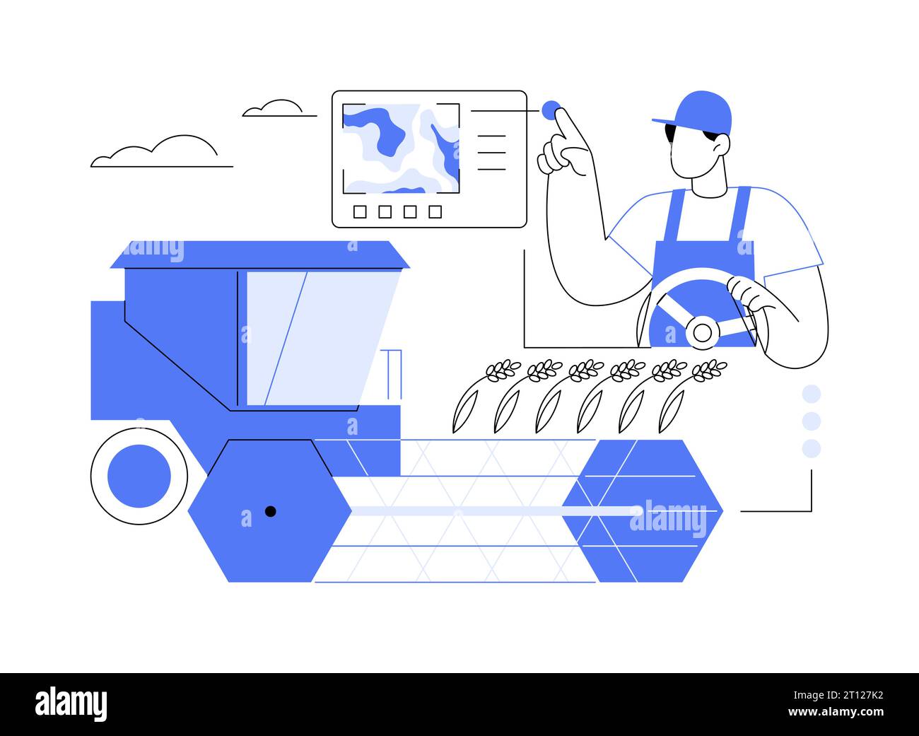 Yield Monitoring Isolated Cartoon Vector Illustrations Stock Vector Image And Art Alamy