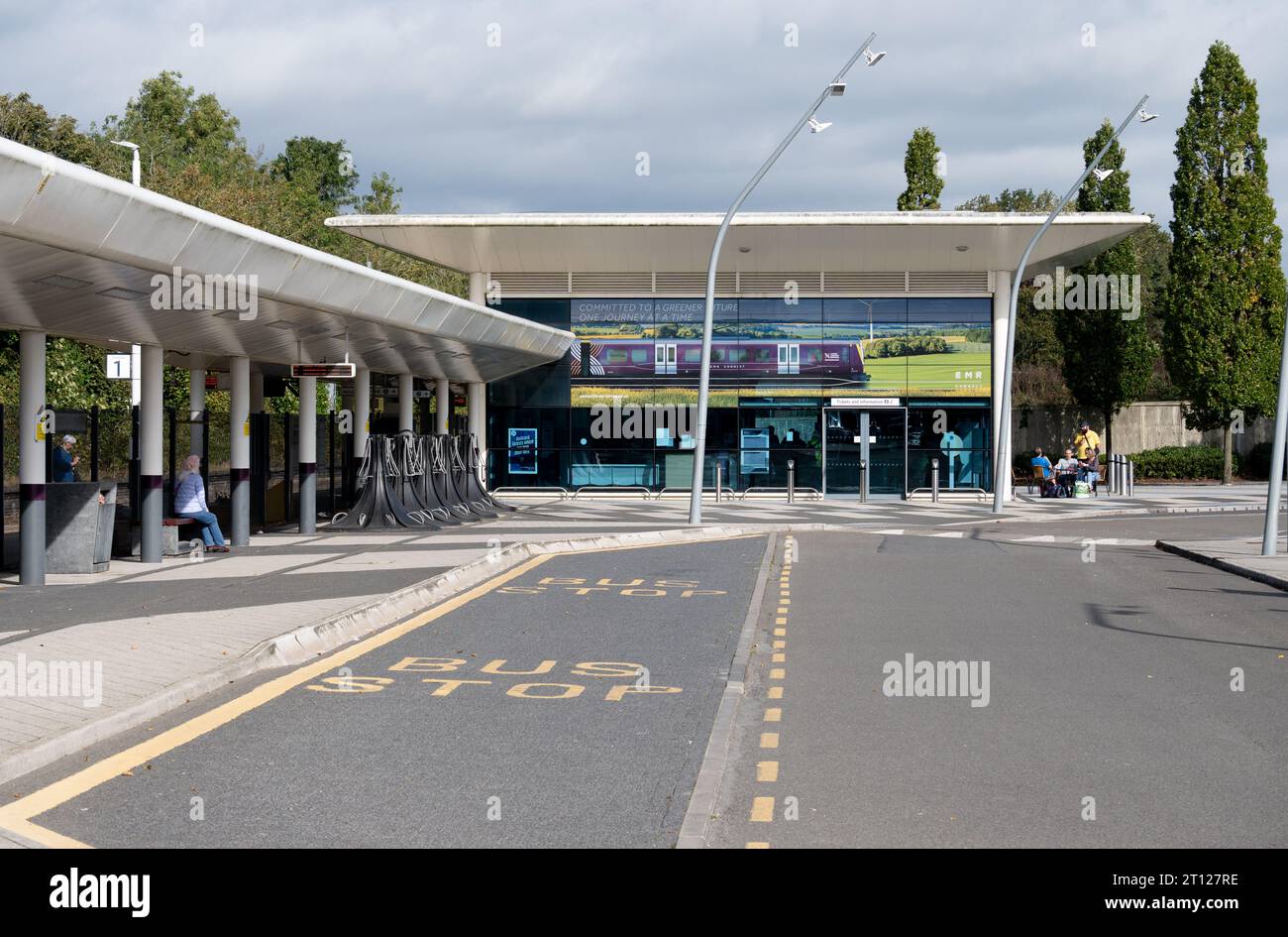 Corby railway station, Northamptonshire, England, UK Stock Photo - Alamy