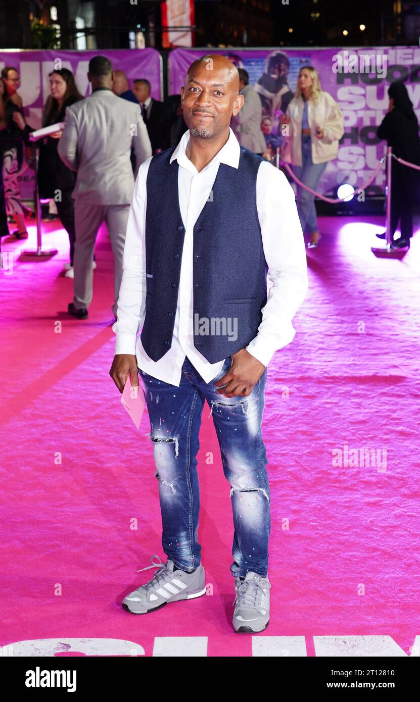 Leon Black attending the world premiere of Sumotherhood at Cineworld ...