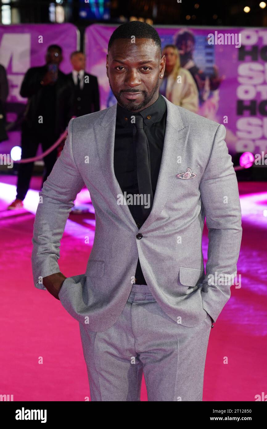 Richie Campbell attending the world premiere of Sumotherhood at ...