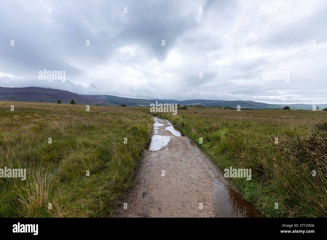 Machrie Moor Stone Circles, Machrie, the Isle of Arran, Scotland Stock ...