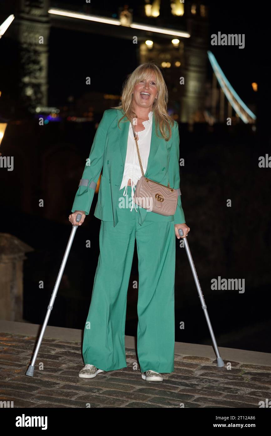 Penny Lancaster attending the launch of Geri Halliwell-Horner's book ...