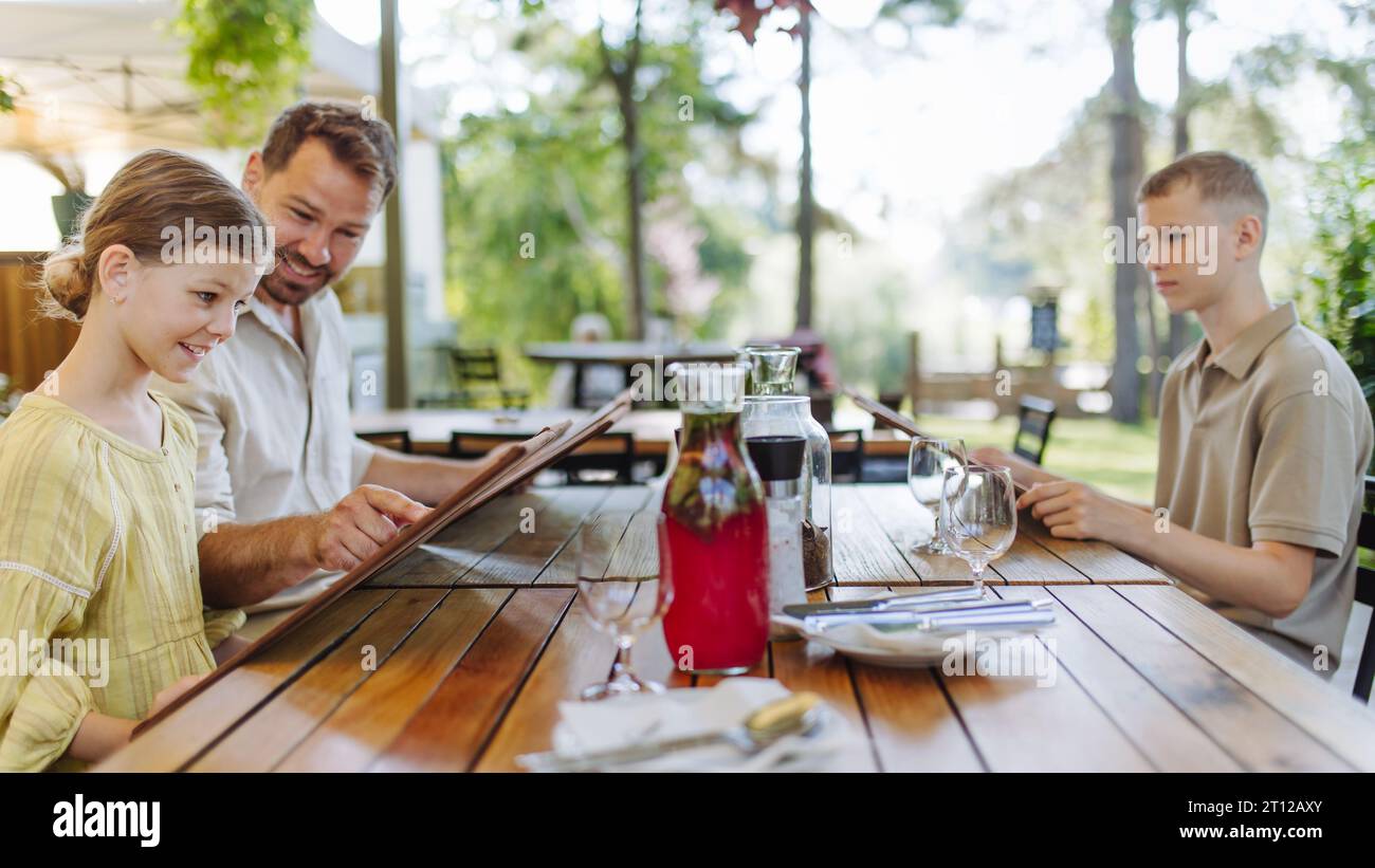 Relationship reading menu menus hi-res stock photography and images - Alamy