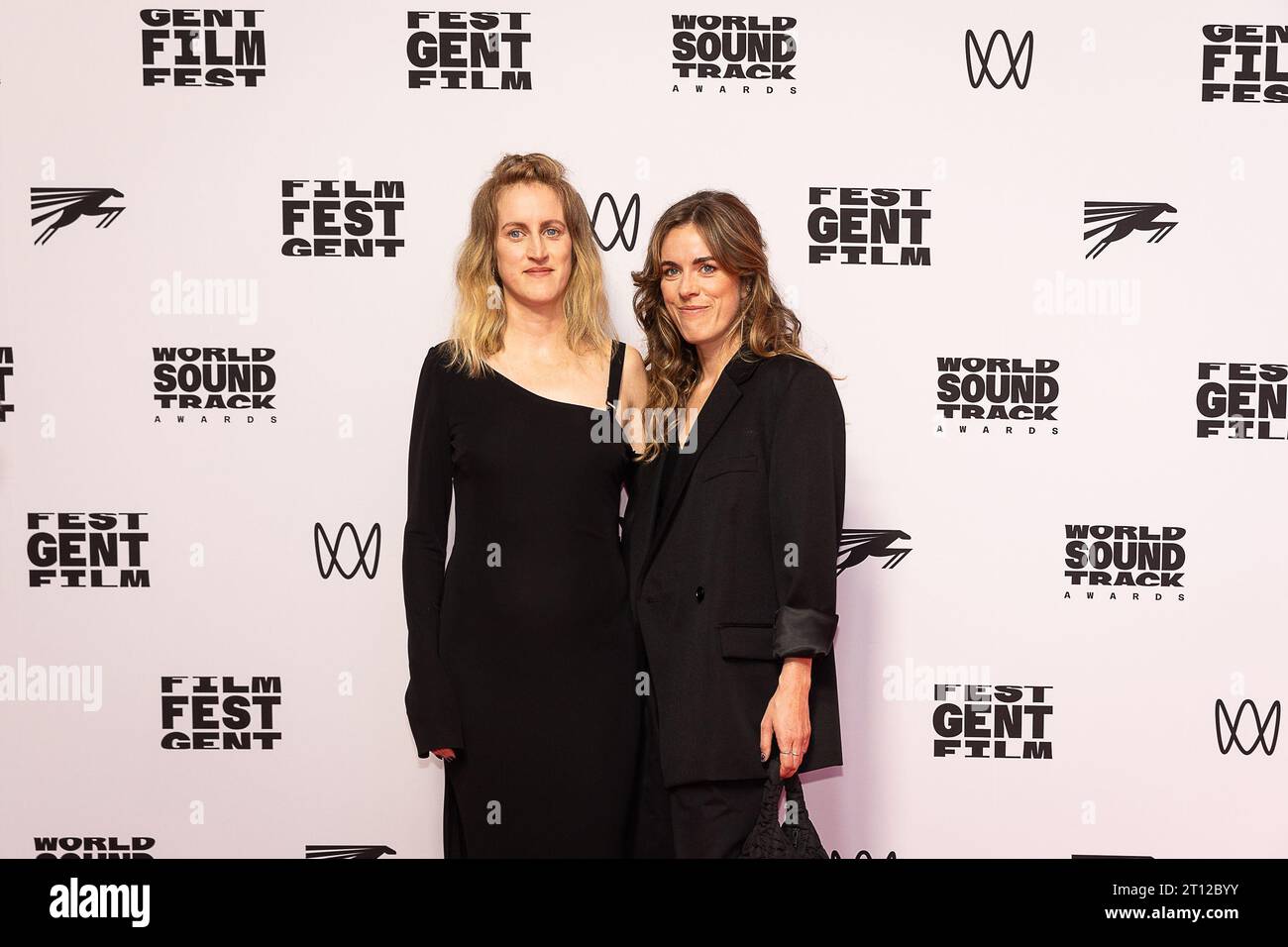 Gent, Belgium. 10th Oct, 2023. Director Fien Troch and producer ...