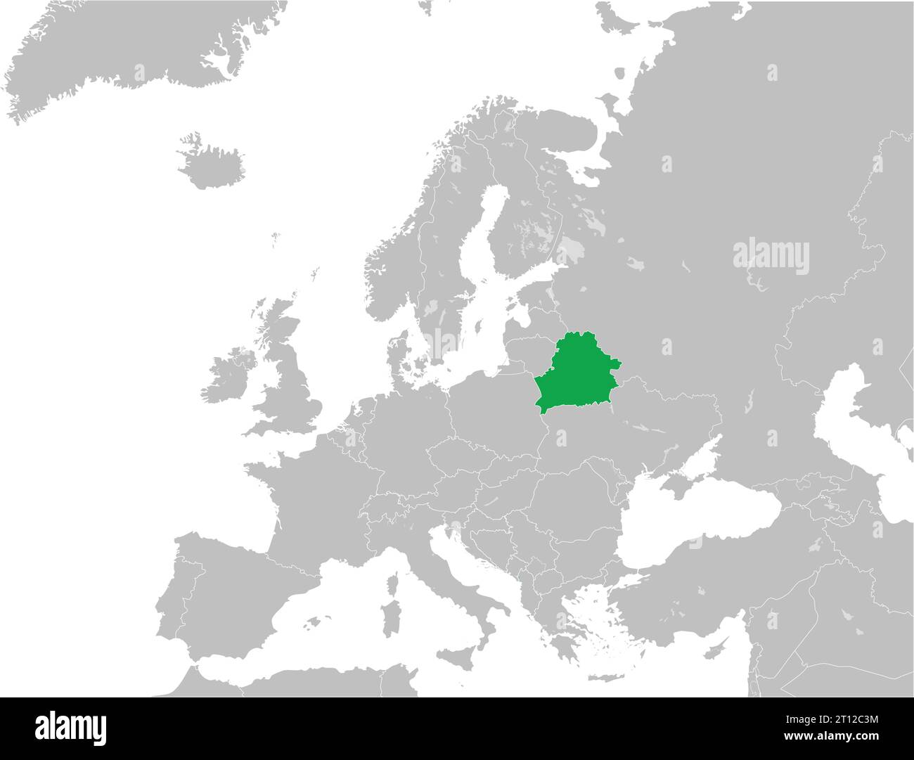 Location map of the REPUBLIC OF BELARUS, EUROPE Stock Vector Image ...