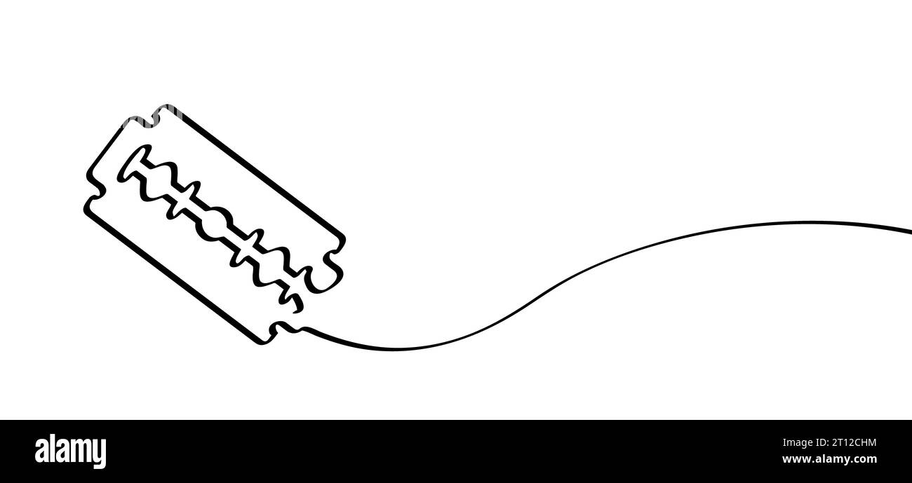Razor Blade Sign Vector Shaving Razor Icon No Shave Or Shaving Moustache Mustache Or Beard