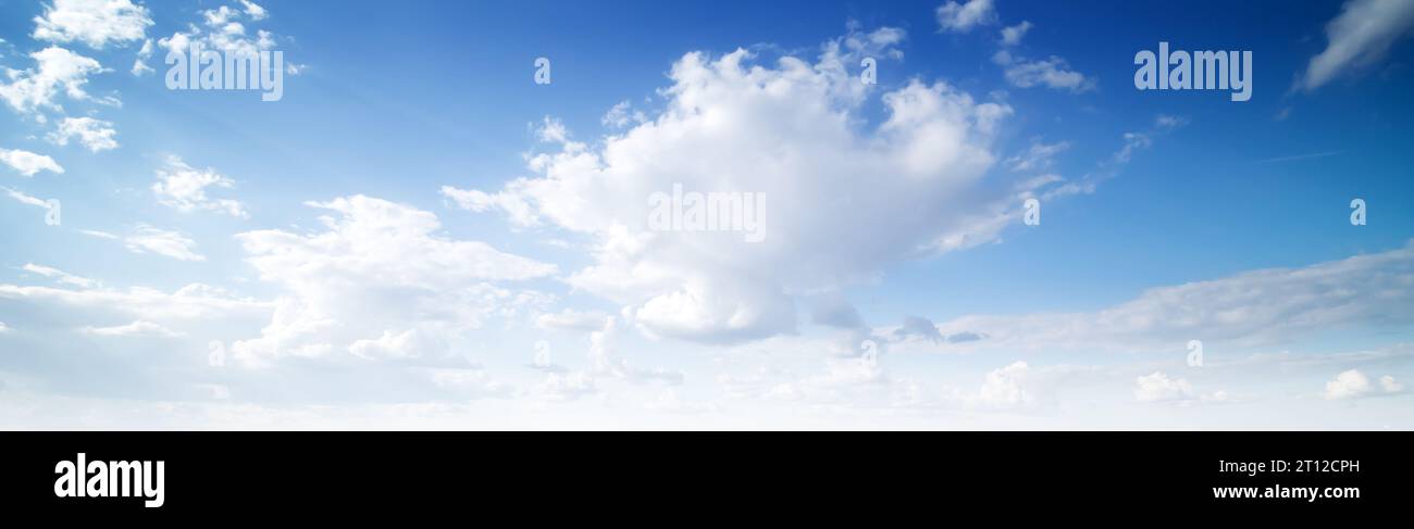 Sky and clouds atmosphere background. Blue colors Stock Photo - Alamy