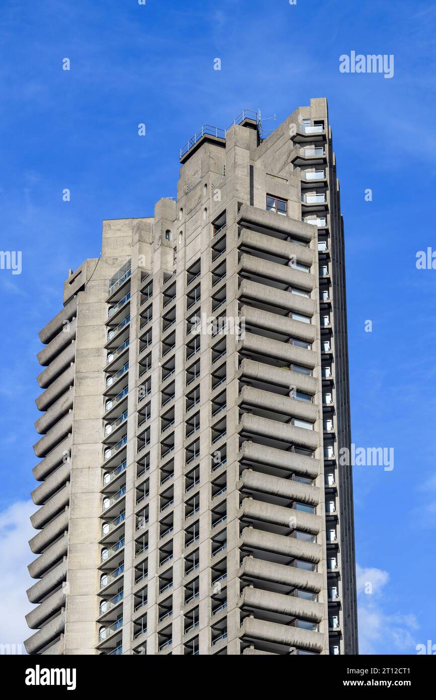 Cromwell Tower, one of the three 42 storey tower blocks which make up ...