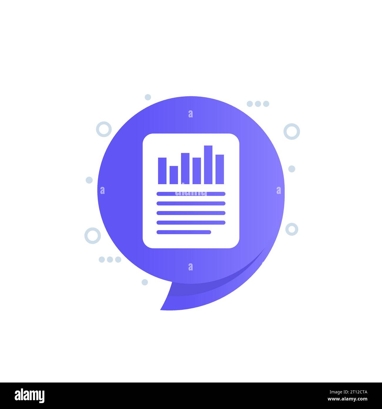 performance report icon for web Stock Vector Image & Art - Alamy