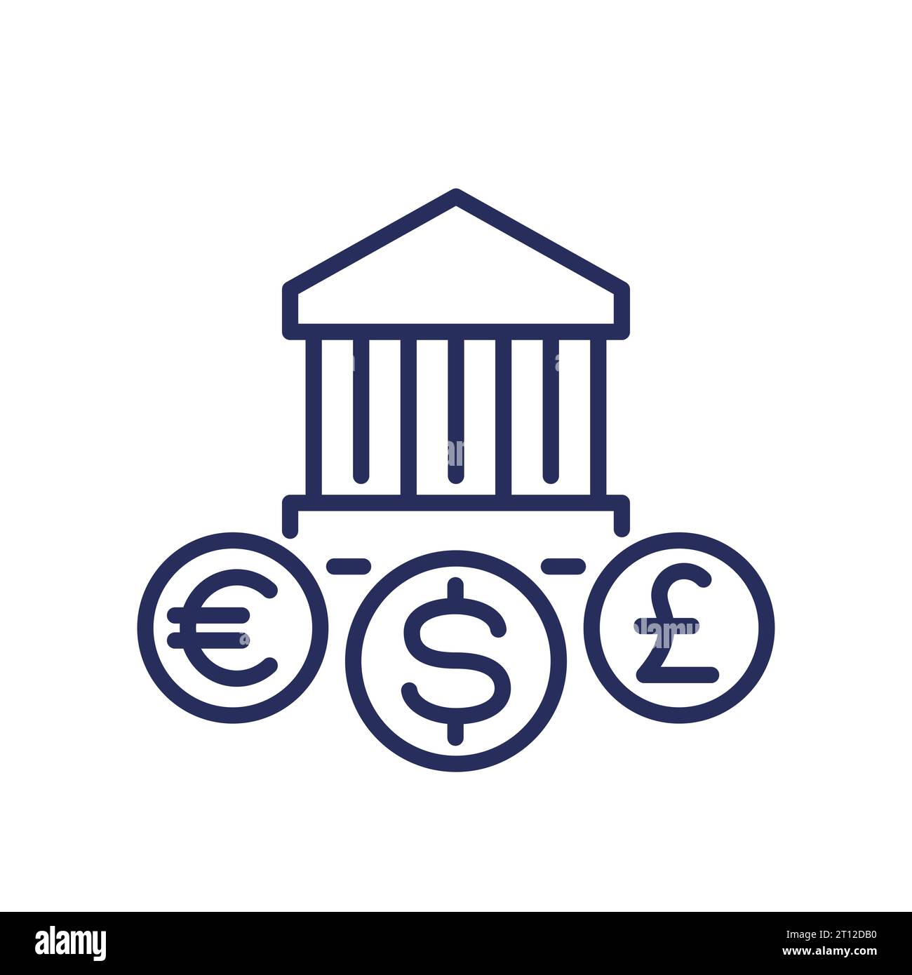 Foreign exchange building Stock Vector Images - Alamy
