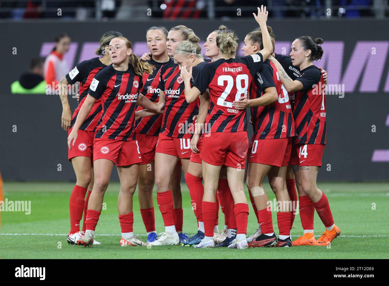 10 October 2023, Hesse, Frankfurt/M.: Soccer, Women: Champions League ...