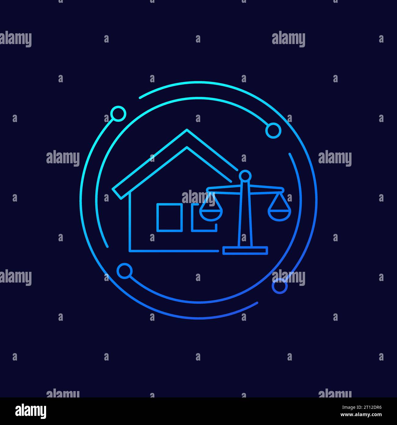probate law icon, linear design Stock Vector Image & Art - Alamy