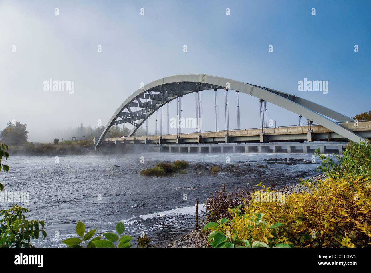 Latchford Arch Bridge, officially known as Sgt. Aubrey Cosens VC ...