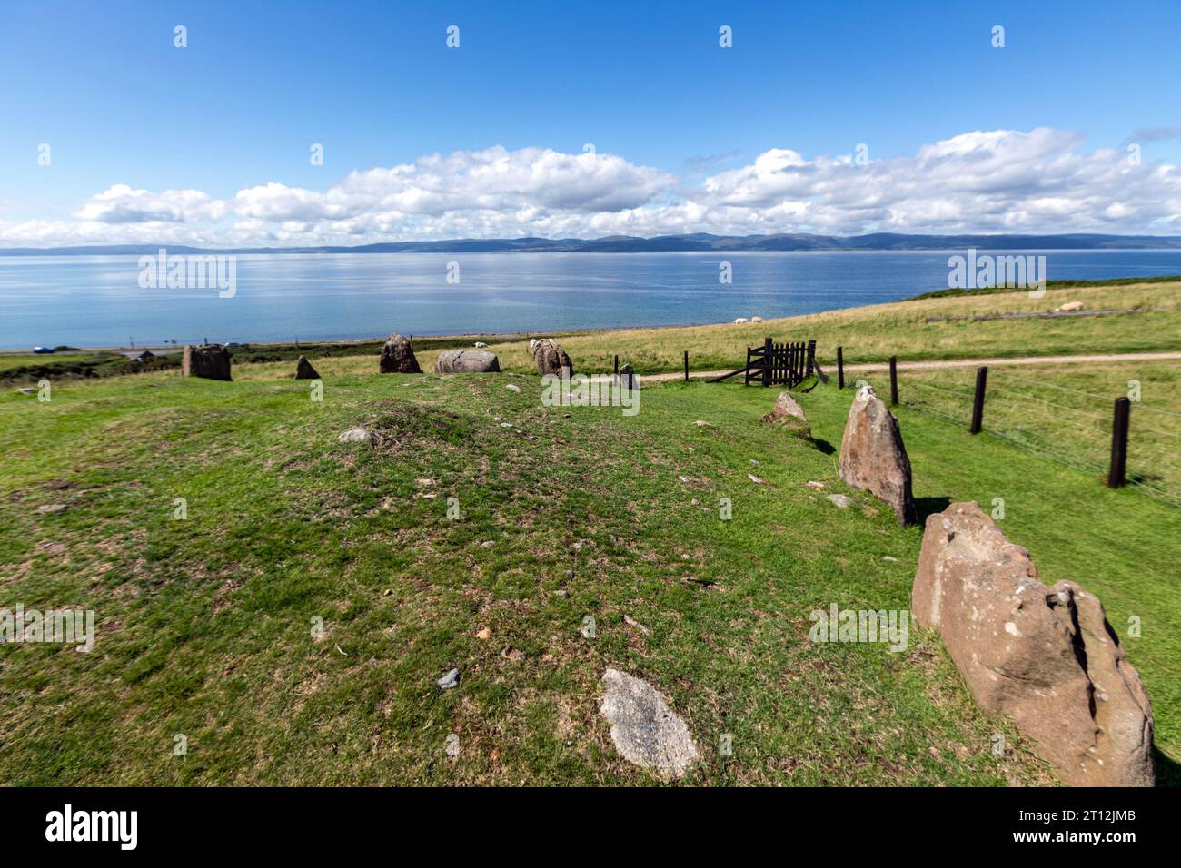 Auchagallon Stone Circle Cairn, Isle of Arran, Firth of Clyde, Scotland ...