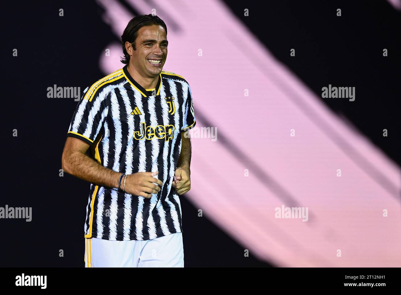 Turin, Italy. 10 October 2023. Alesandro Matri during the 'Together, a ...