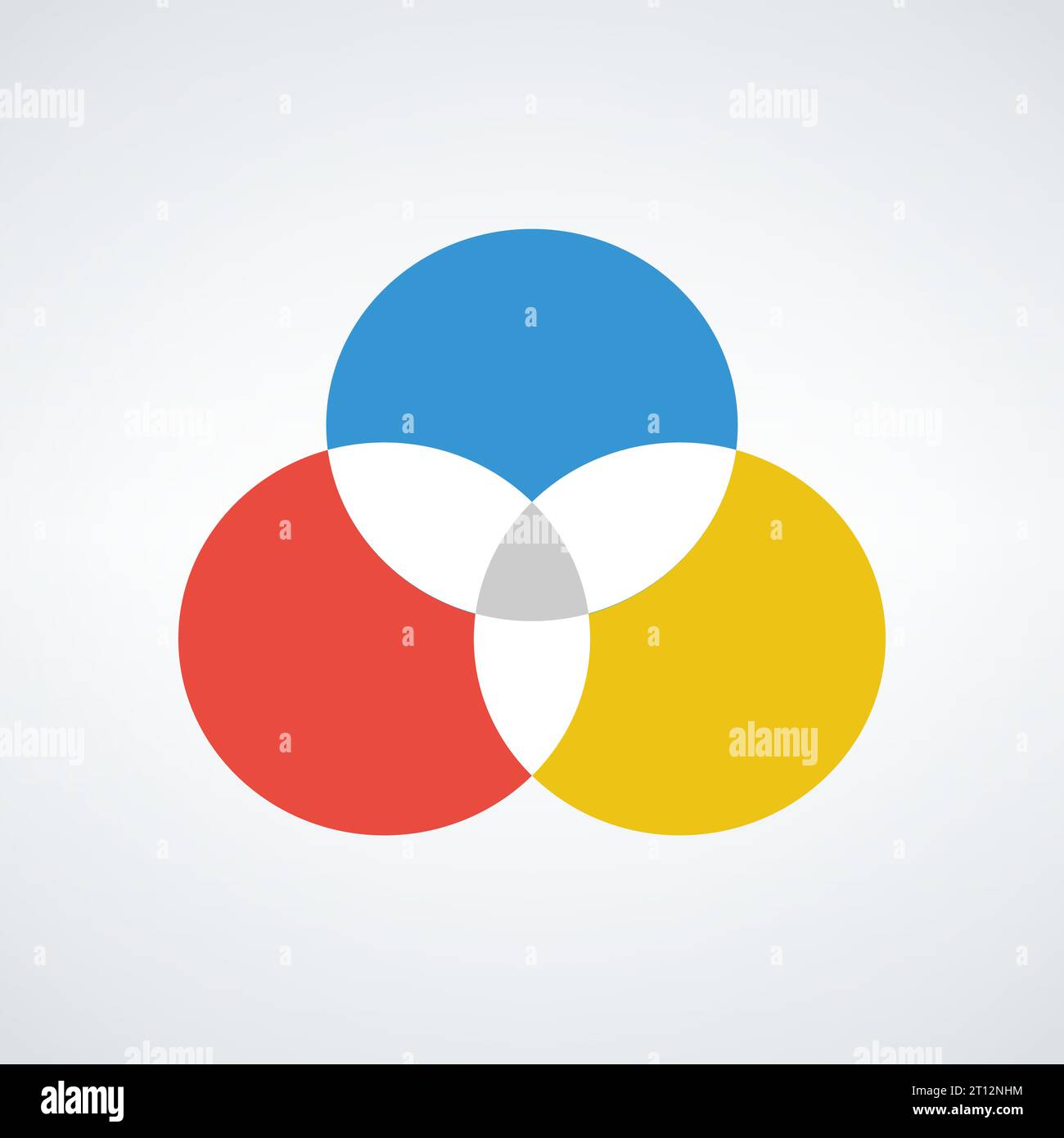 3 overlapping circles, Intersection set of three circles. infographic ... 3 overlapping circles, Intersection set of three circles. infographic ...