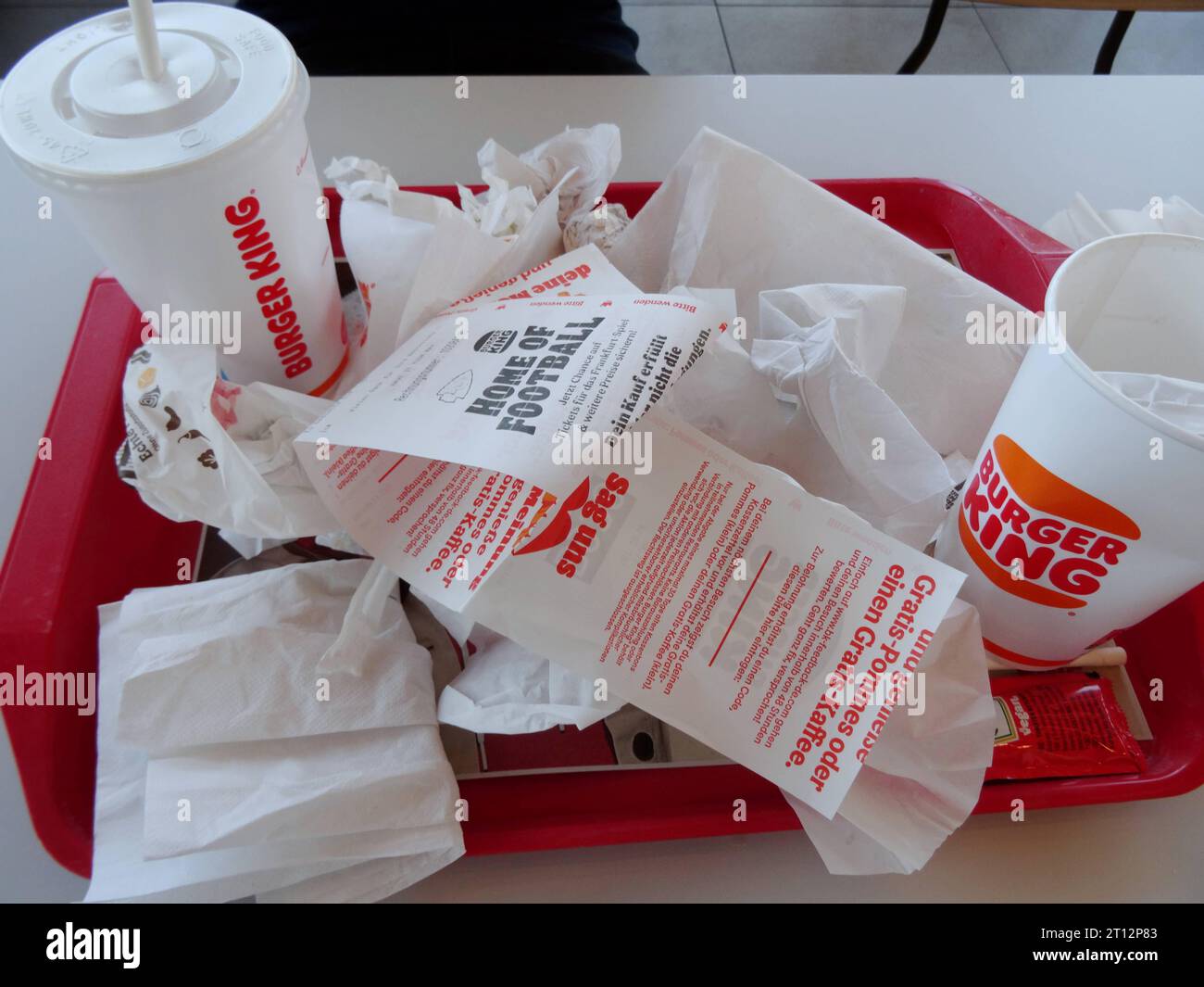 Foto Manuel Geisser 10.10.2023 Fastfood, Schnellimbiss. Bild : Burger ...