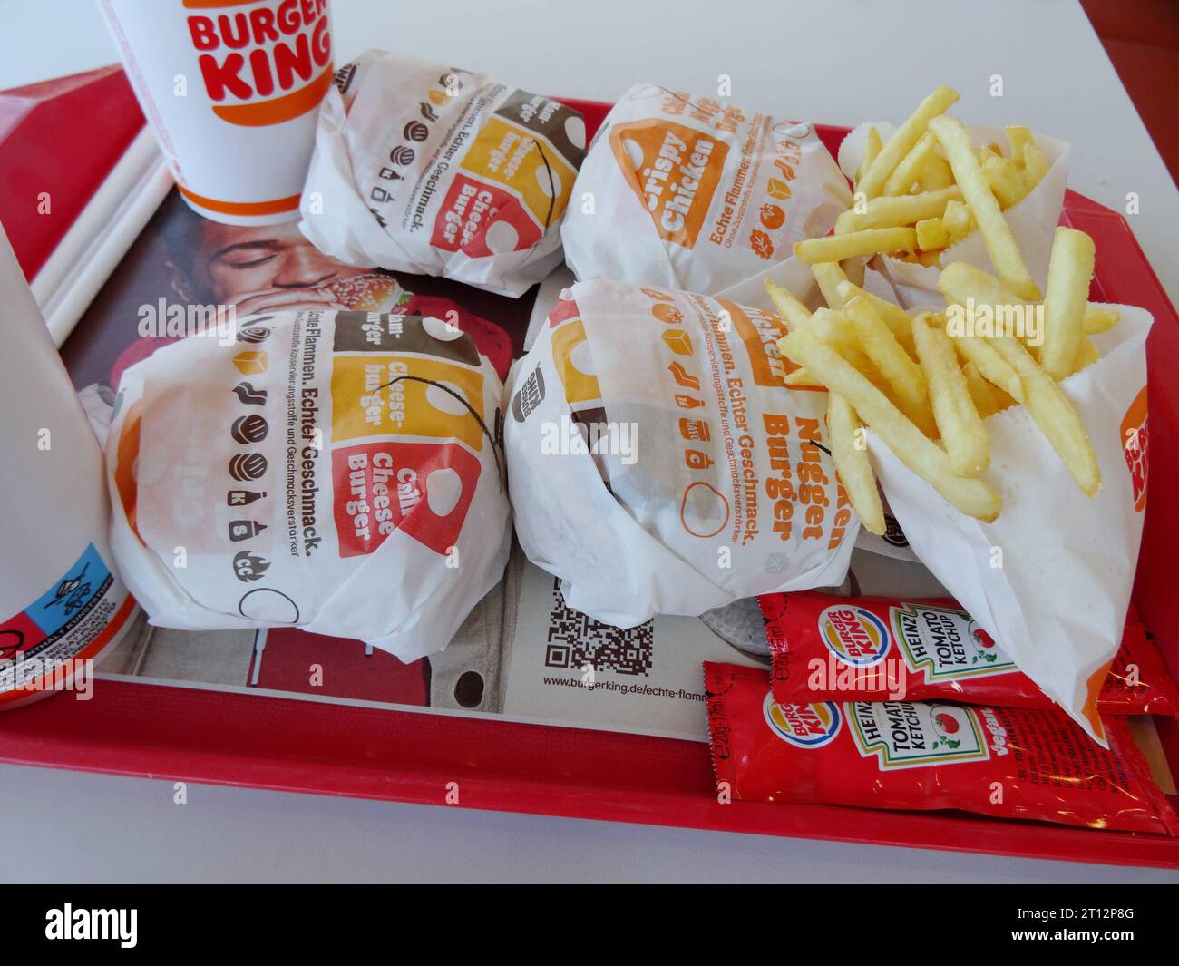 Foto Manuel Geisser 10.10.2023 Deutschland Fastfood, Schnellimbiss ...