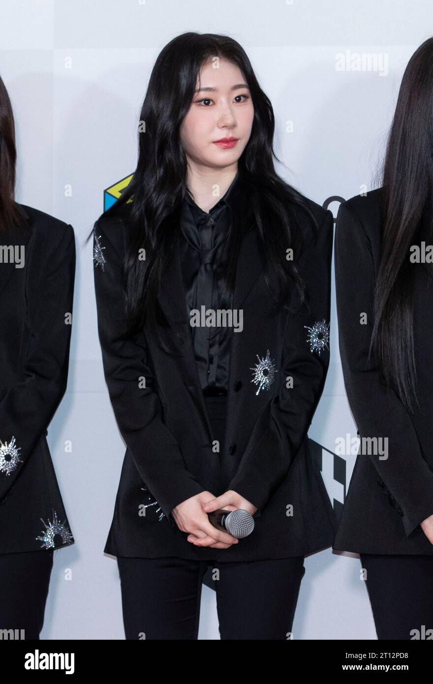 Incheon, South Korea. 10th Oct, 2023. South Korean K-Pop girl group ITZY, Yeji, Lia, Ryujin ...