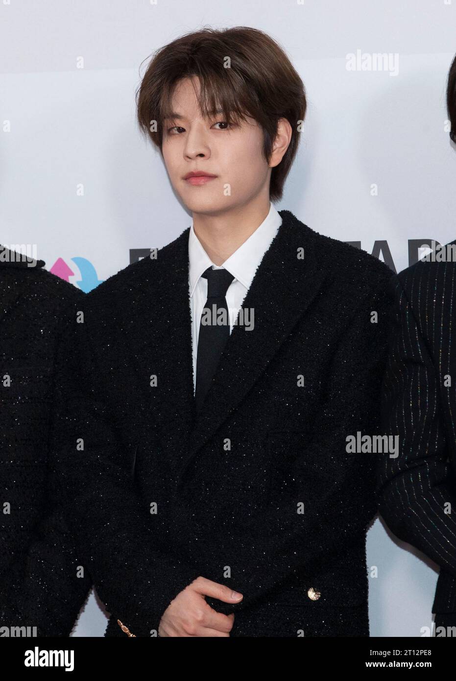 Incheon, South Korea. 10th Oct, 2023. South Korean boy band Stray Kids, attend a red carpet ...