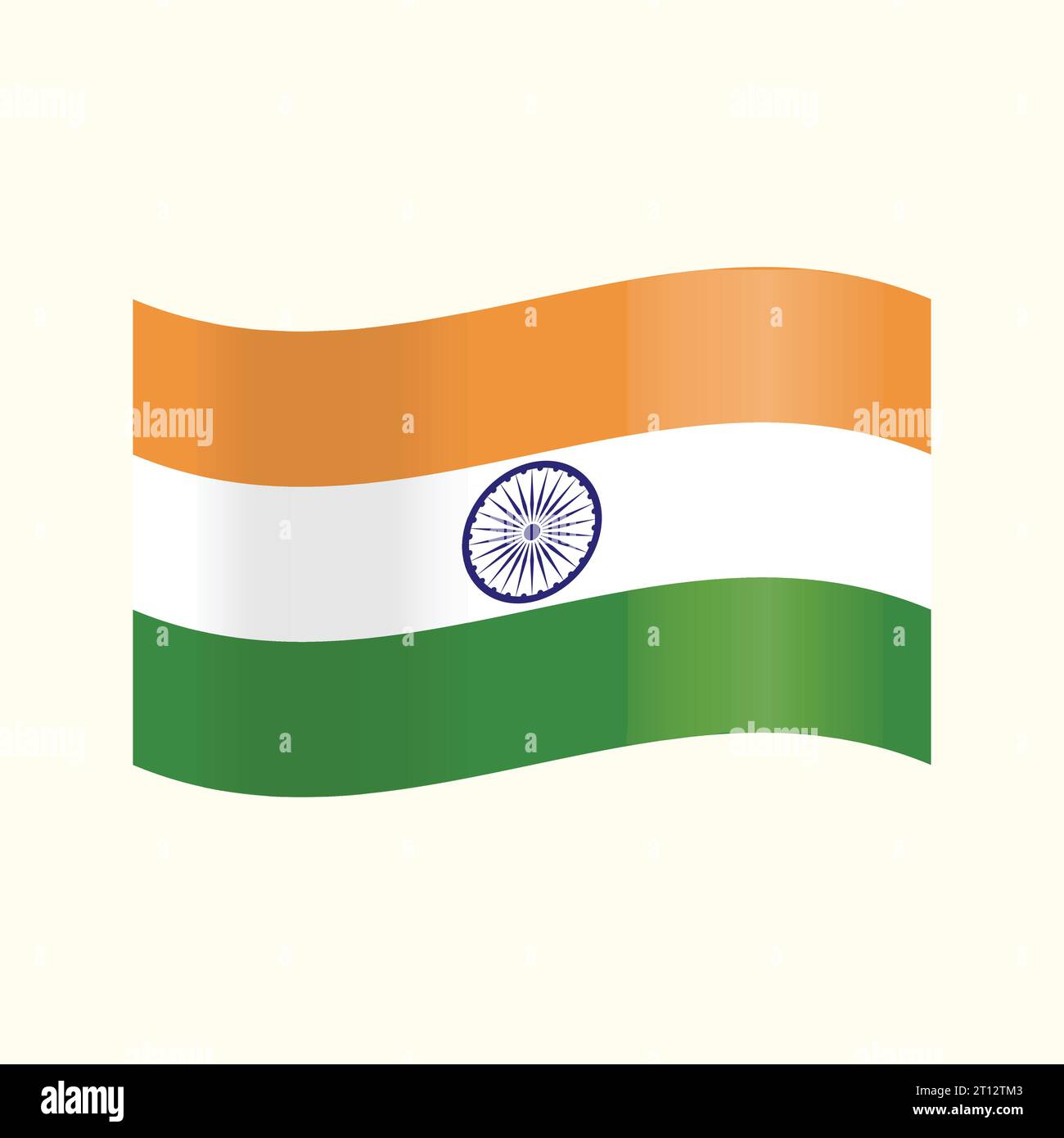 Map india national flag Stock Vector Images - Alamy