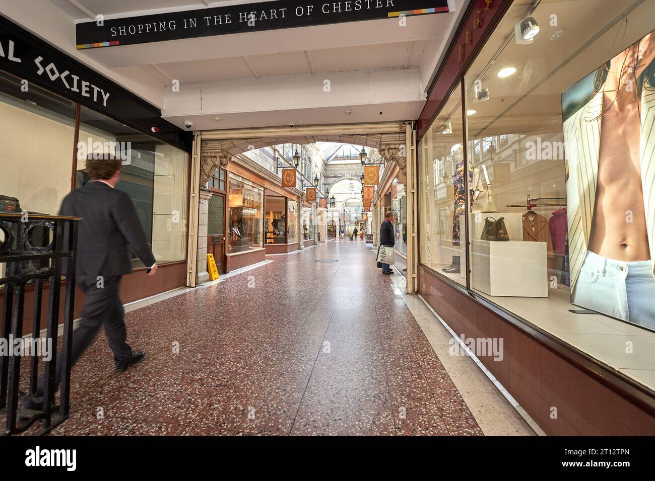 The Rows shops in Chester, Cheshire, UK Stock Photo - Alamy