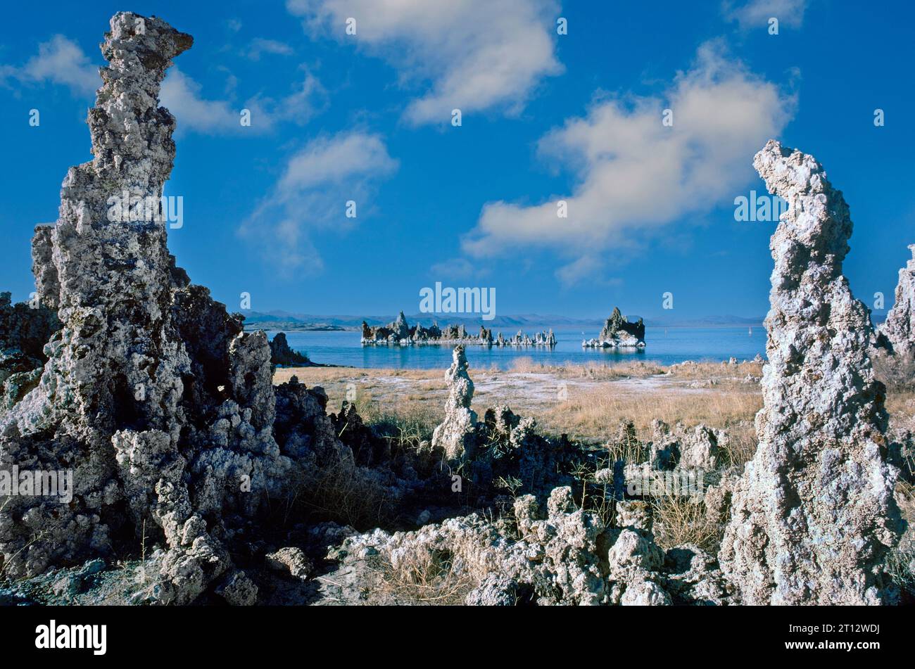 Tufa Formations, Mono Lake, California Stock Photo - Alamy