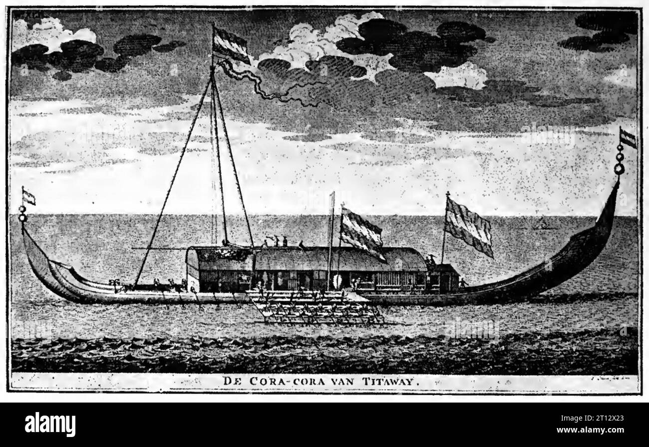 A Halmaheran kora-kora Stock Photo - Alamy