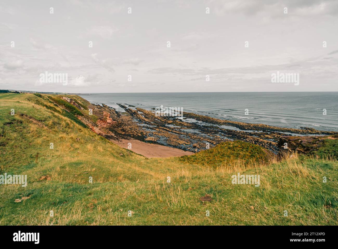 Cocklawburn Beach from the Dunes, a rural beach within Northumberland ...