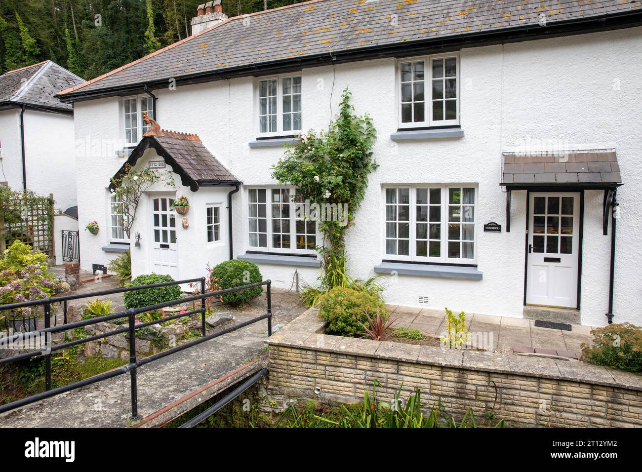 Sept 2023 Polperro village holiday stone cottages in this Cornish ...