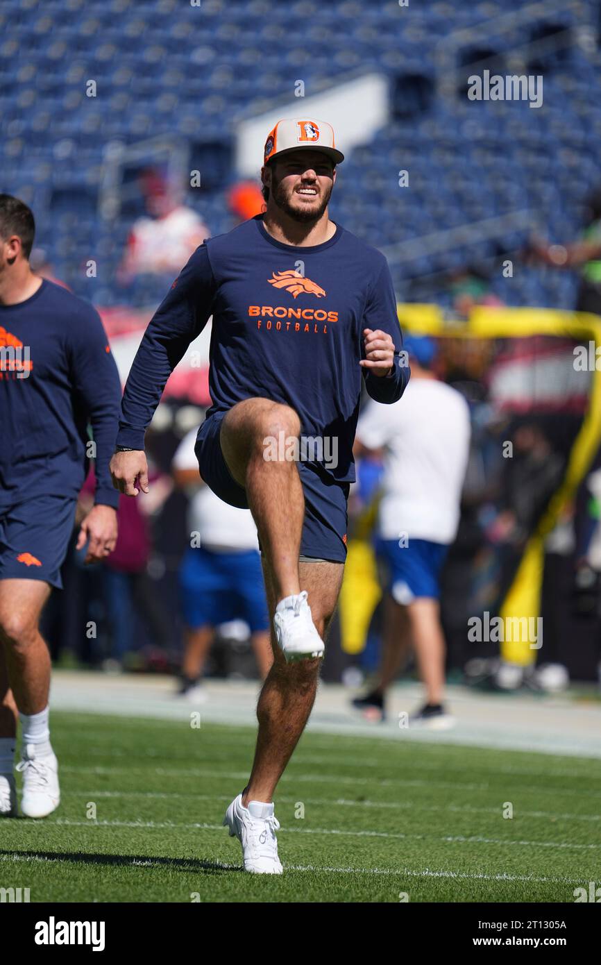 Denver Broncos linebacker Alex Singleton (49) against the New York Jets ...