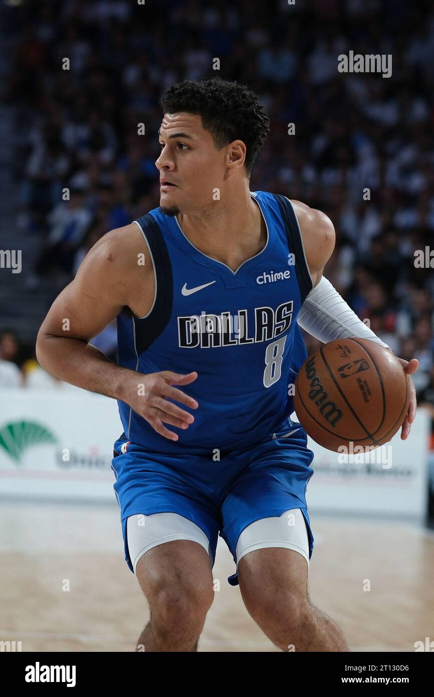 Josh Green of Dallas Mavericks during the Exhibition game between ...