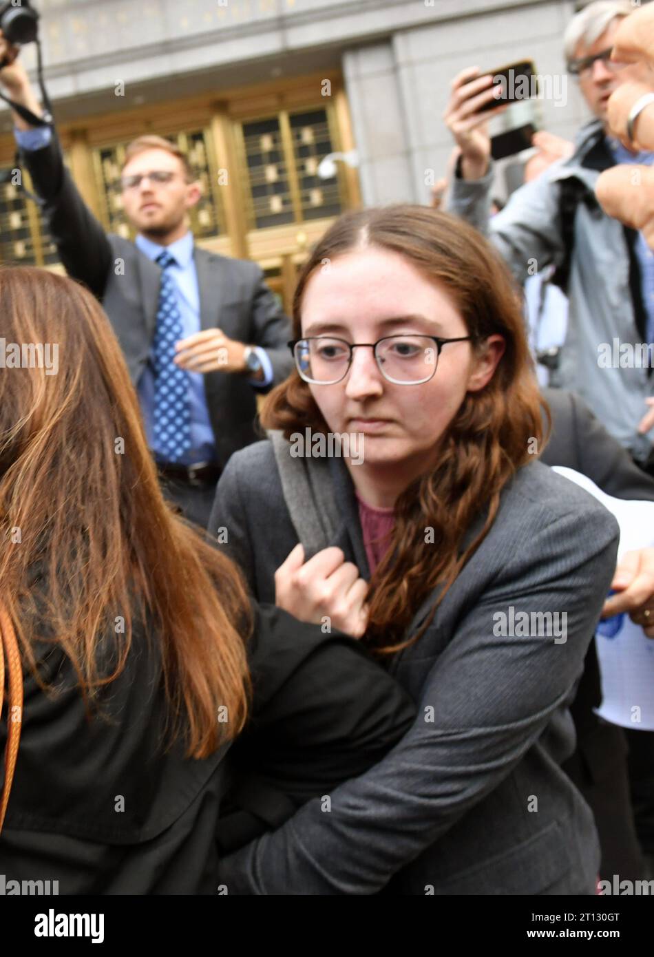 October 10, 2023, New York, New York, USA: Caroline Ellison, star ...