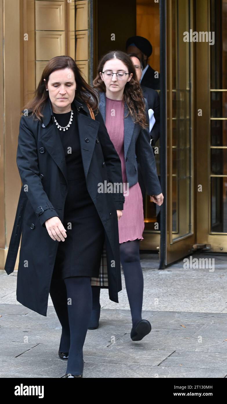 October 10, 2023, New York, New York, USA: Caroline Ellison, star ...