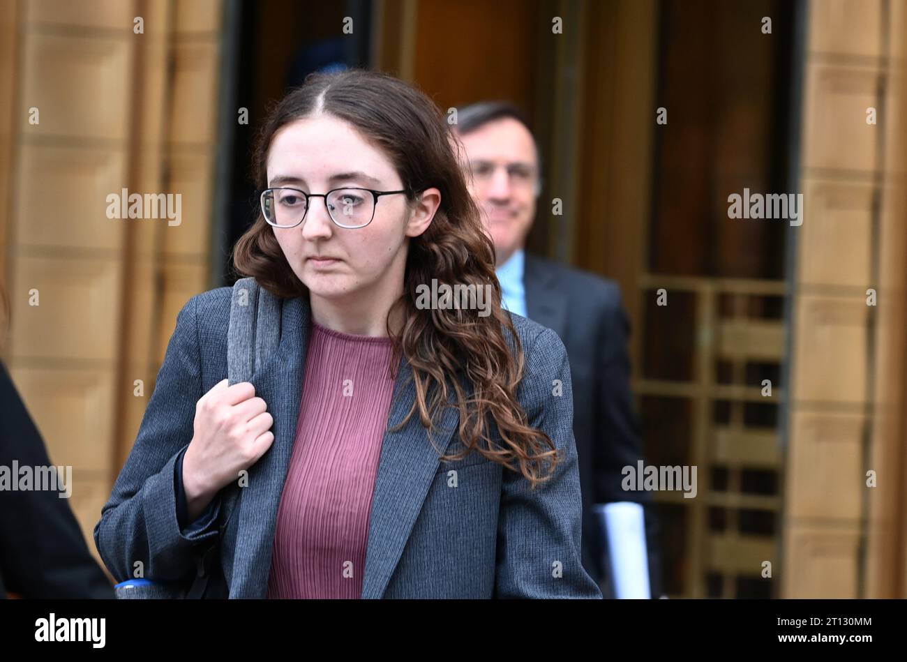 October 10, 2023, New York, New York, USA: Caroline Ellison, star ...