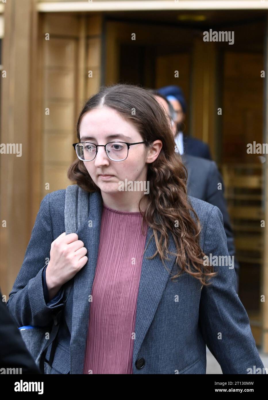 October 10, 2023, New York, New York, USA: Caroline Ellison, star ...