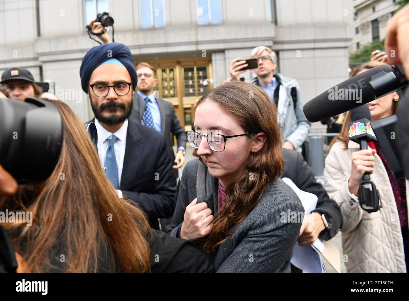 October 10, 2023, New York, New York, USA: Caroline Ellison, star ...