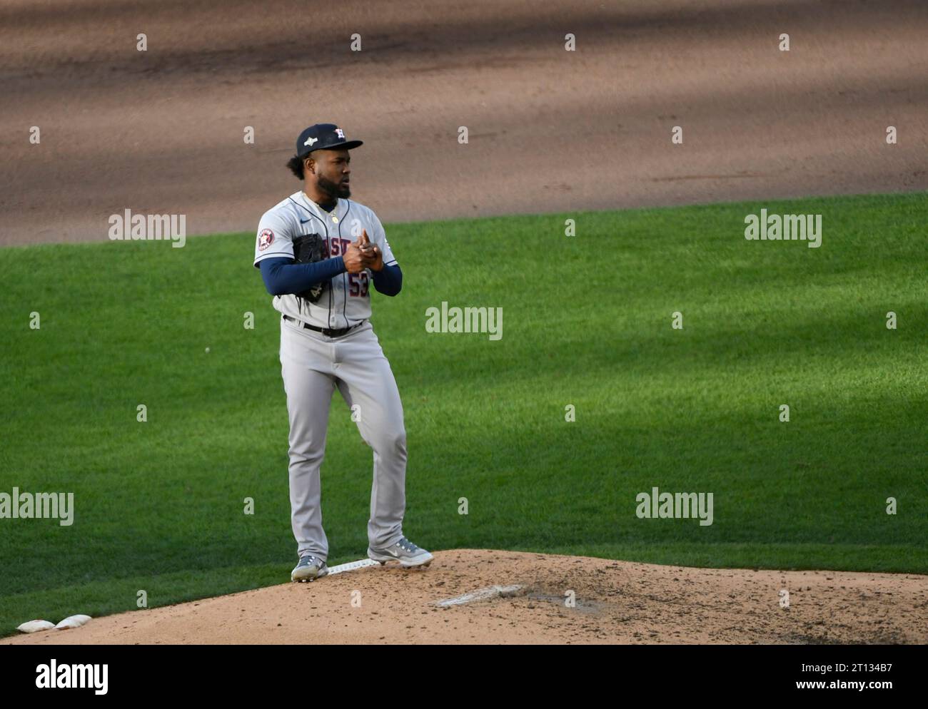 Minneapolis, United States. 10th Oct, 2023. Houston Astros starting ...