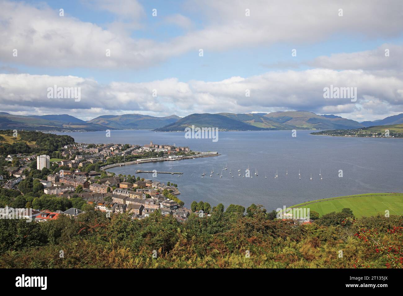 River Clyde, Greenock, Scotland Stock Photo - Alamy